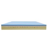 China Removable Cover 3 Layer High Density Gel Foam Mattress Sleep Like Royalty for sale