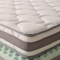 China Quilted Supportive Memory Foam Mattress Breathable Fabric Bed Topper for sale