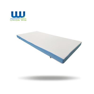 China Double Layer Memory Foam Topper Mattress Anti Bacterial Gel Infused for sale