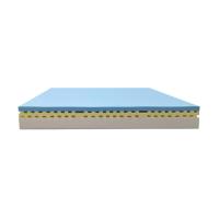 China Air Circulation Cooling Gel Memory Foam Mattress Customized Three Layer for sale