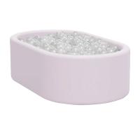 China Ovel Shaped Foam Ball Pits For Toddlers Soft Children Round Playpen for sale