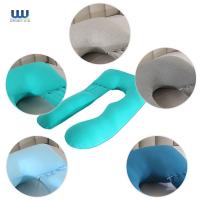 China Full Body Motherhood Maternity Pregnancy Pillow With Washable Pillow Cover for sale