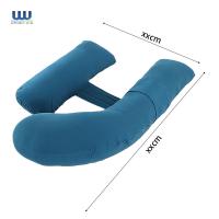 China Silky Soft Removable Cover H Shape Full Body Maternity Pillow Sleep Better for sale