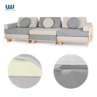 China Wooden Frame Multi Functional Sectional Sofa Couch Furniture 3 Seats for sale
