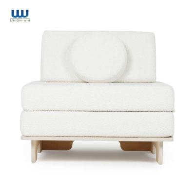 China Centre Chair Modular Play Sofa Foam Kids Play Couch With Wooden Frame for sale