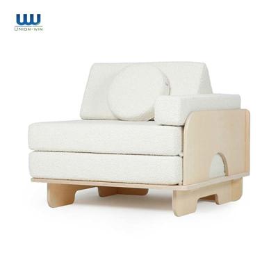 China One Seat Modular Play Sofa Durable Construction Versatility With Arm Chair for sale