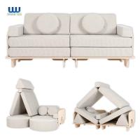 China Arm Chair Modular Play Sofa 58cm X 12cm X 12cm For Bedroom / Living Room / Playroom for sale