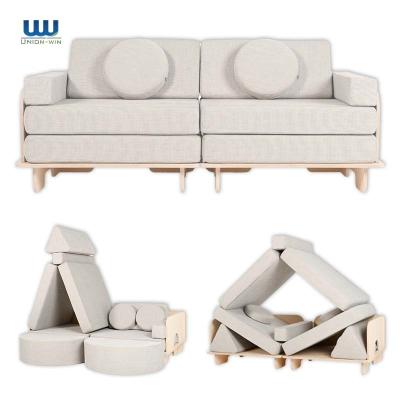 China Arm Chair Modular Play Sofa 58cm X 12cm X 12cm For Bedroom / Living Room / Playroom for sale