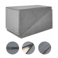 China Modular Wedge Microsuede Foam Play Couch Soft Furniture Playset For Creative Kids for sale