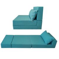 China Folding Sofa Bed with Pillow Convertible Chair Floor Couch & Sleeping Mattressfor Living Room for sale