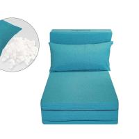 China Folding Sofa Bed with Pillow Convertible Chair Floor Couch & Sleeping Mattressfor Living Room for sale