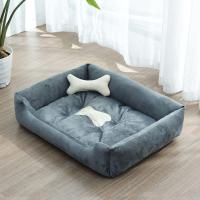 China Orthopedic Dog Beds for Supported Sleep PP Cotton Ped Bed Waterproof and Easy Clean for sale