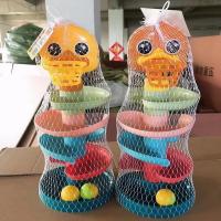China Knotless Extruded Polyethylene Mesh Sleeves Bag Packaging For Egg / Toy for sale