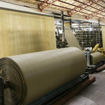 China Polypropylene Woven Tubular Fabric For Bag 12*12 107gsm 3000m Length for sale