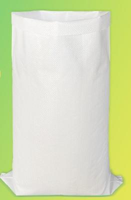 China White Rice Bag Woven Snakeskin Flour Rice Packaging 60 Kgs Loading for sale