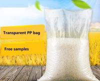 China Empty Transparent PP Mesh Netting Bags Polypropylene Woven Logo Printing for sale