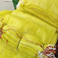 China PP Woven Sewing Mesh Net Bag For Vegetable Garlic Fruits 30*60CM for sale