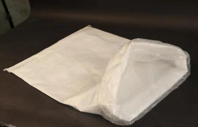 China 100cm PP Woven Sack Mesh Netting Bags White Polyethylene Recyclable for sale