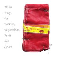 China PE Twisted silk mesh bag for fruit and vegetable potato packing bag for sale