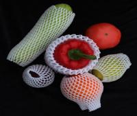 China Various Fruit EPE Foam Sleeve Mesh Net Yellow Color for sale