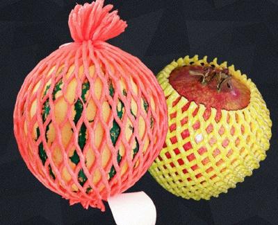 China EPE Single Layer Foam Net 23.5cm Length For Fruit & Vegetalbe Bottle for sale