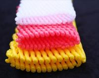China Yellow Fruit Foam Net EPE Materials 3 - 15cm Width for sale