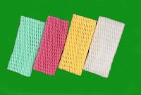 China Yellow Fruit Foam Net EPE Materials 3 - 15cm Width for sale