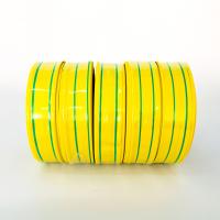 China Yellow Green Polyolefin Material Heat Shrinkable Tube For Cable Identification for sale