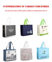 China Printing Custom Pattern Non Woven Fabric Cloth PP Carry/Cloth/Wine Bag for sale