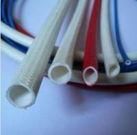 China SGS Silicone Coated Fiberglass Sleeving 7000V Withstand voltage for sale
