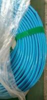 China Blue Silicone Coated Fiberglass Tubing , Silicone Coated Sleeving for sale