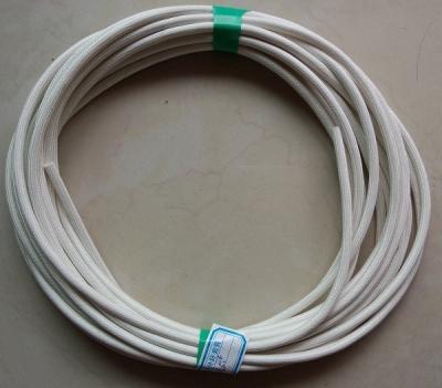 China Insulating Silicone Rubber Fiberglass Sleeving 30 Seconds Off-self time for sale