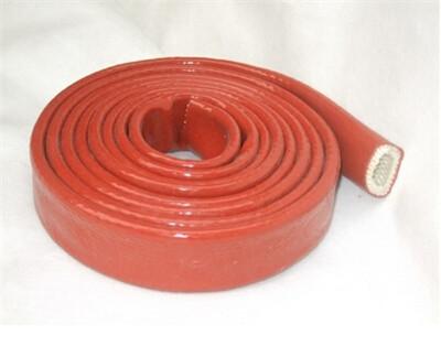 China SGS Certification Silicone Rubber Fiberglass Sleeving  for cold temperature protection for sale