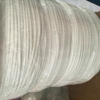 China White Flexble PVC  Tubing NON Heat Shrinkable 300V / 600V Voltage Rating for sale