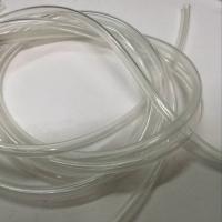 China Clear Soft PVC Tubing , Fire Fetardent Insulation Circular PVC Tubing for sale