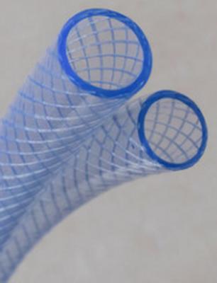 China Clear Braided PVC Tubing Water Garden Hose Pipe Single Layer Clear Irrigation for sale