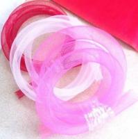China PET Woven Mesh Shrinkable Tube Hose Pipe for sale