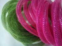 China Flexible Wire Mesh Sleeve -50°C ~+150°C Protection Polyester Sleeving for sale