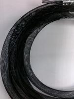 China UL ROHS  PET Expandable Braided Sleeving Fire Resistance / Wire Mesh Sleeve for sale