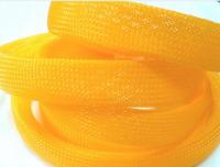 China UL VW-1 expandable braided polyester sleeving For Cable Protection for sale
