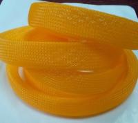 China Flame Resistance Flexo Pet Expandable Sleeving For Wire Harness Protection for sale