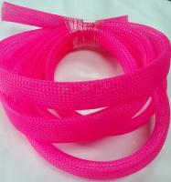 China Multi-Colored PET Expandable Braided Sleeving Knitted Cable Socks for sale