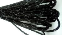 China Braided Expandable Wire Sleeving PET Woven Mesh Shrinkable Tube Hose for sale