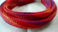 China Multi-colored Expandable Wire Loom acKnitted Cable Socks Insulation Sleeves for sale