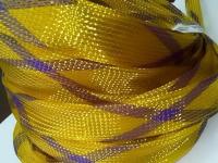China Black Monofilament PET Expandable Braided Sleeving Wear Resistant for sale