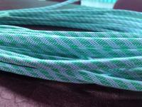 China Non Flammable Flexo Pet Expandable Braided Cable Sleeving Wear Resistant Wire Harness for sale
