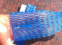 China Flexible Plastic Protective Mesh Sleeving For Precision Parts Protect for sale