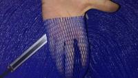 China PE Protective Netting Sleeve 10 - 200mm Width for sale