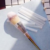 China Makeup Brushes Mesh Packaging Sleeves Protective Cover Cosmetic Nets for sale