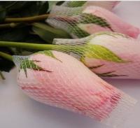 China Polyethylene Mesh Sleeves Protective Mesh Netting Rose Net Cover Food Grade for sale